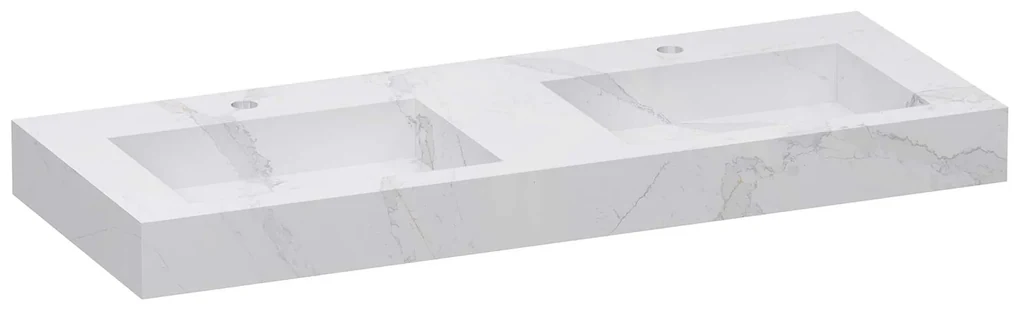 Sanituba Nature badmeubel 120cm old castle met wastafel Artificial ...