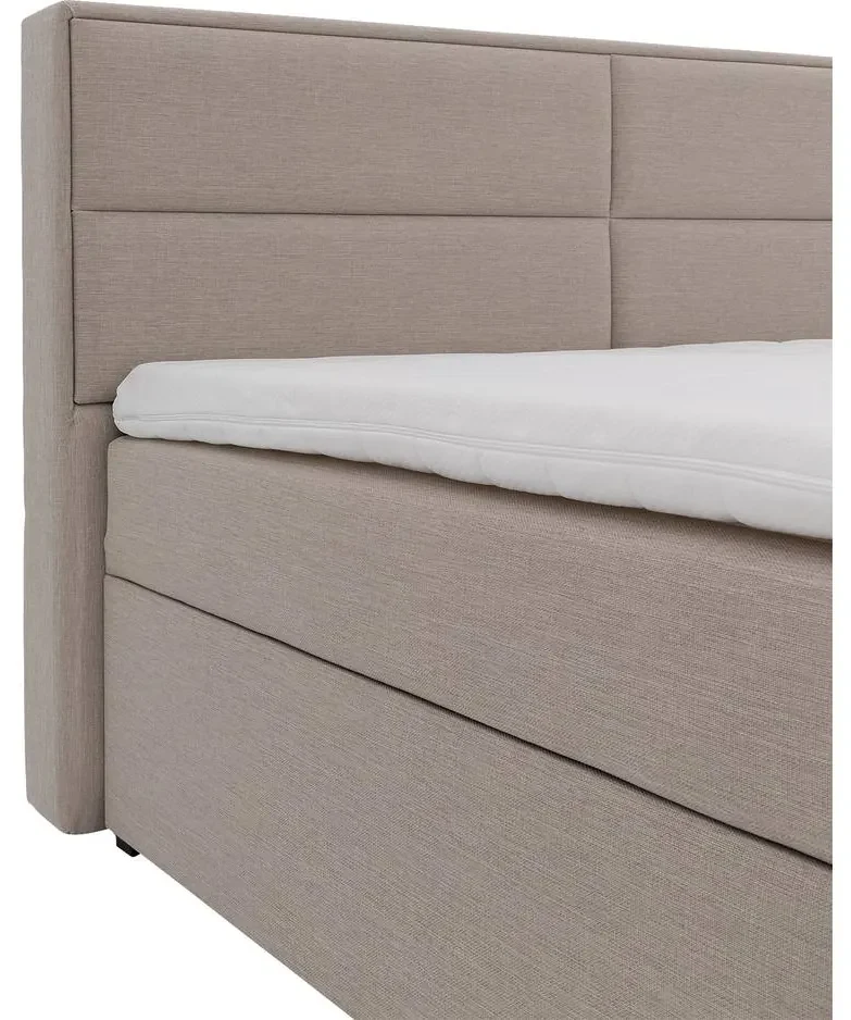 Goossens Basic Boxspring Compleet Gorium Storage Box, Vlak 160 x 200 cm ...
