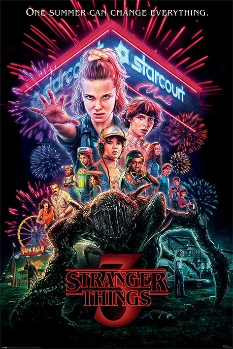 Poster Stranger Things - Summer of 85 | BIANO
