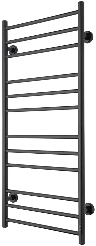 TVS Design Eldo 12 elektrische radiator zwart 120W 116x53cm | BIANO