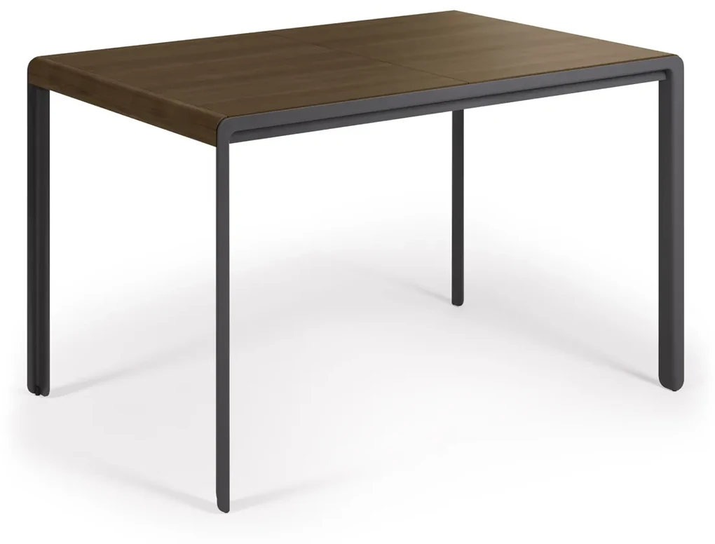 Kave Home Nadyria Design Eettafel Uitschuifbaar Walnoot 160-200 Cm | BIANO