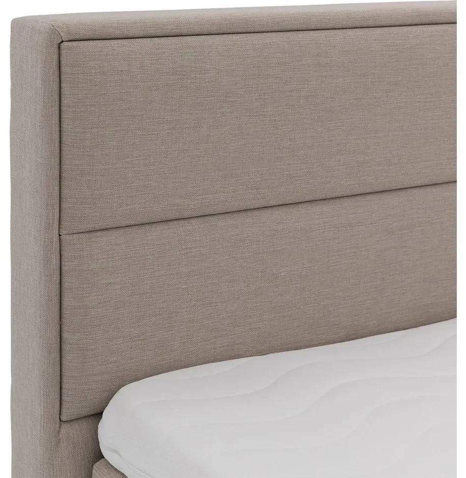 Goossens Basic Boxspring Compleet Gorium Storage Box, Vlak 160 x 200 cm ...