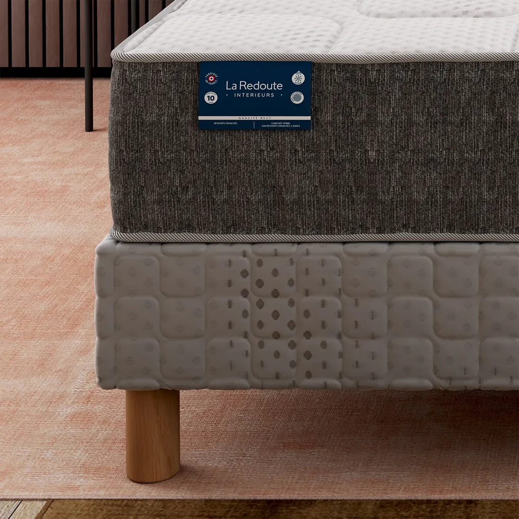Matras 660 pocketveren, stevig, 7 zones H25cm | BIANO
