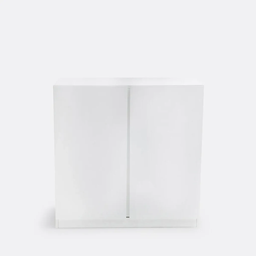 Lage kast met 2 deuren, hangkast, LEO | BIANO