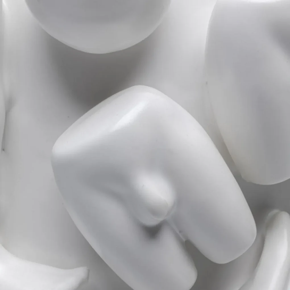 Kare Design Body Parts Large Witte Design Vaas | BIANO