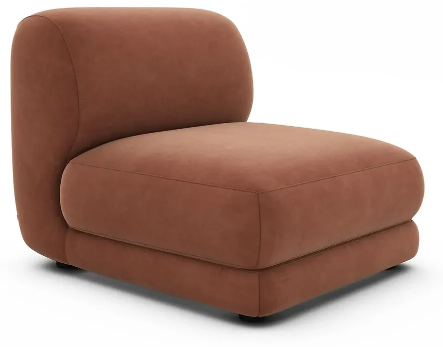 Modulaire zetel in fluweel, Sister design E.Gallina | BIANO