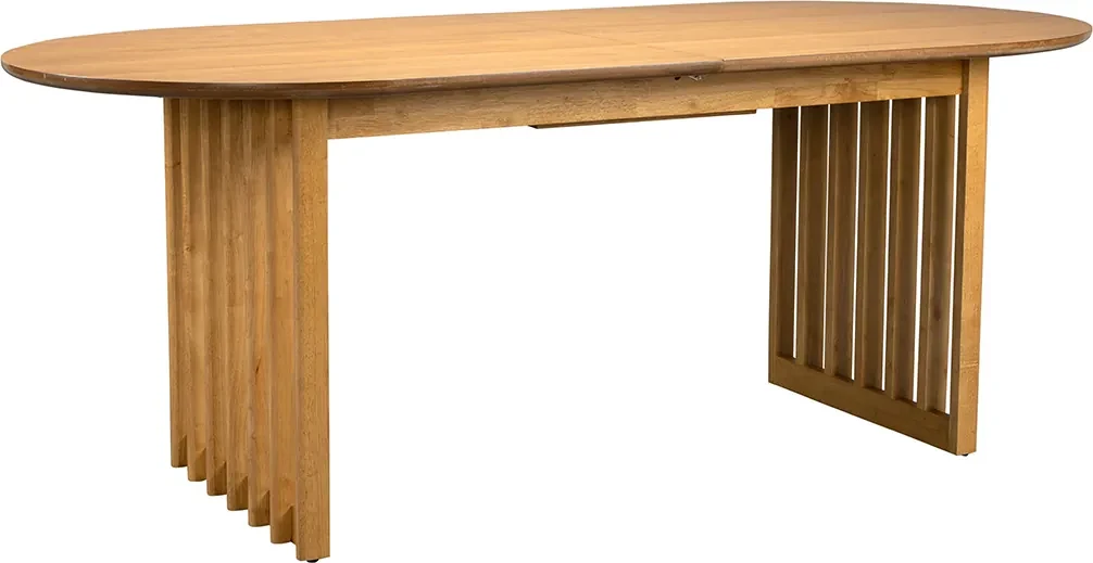 Dutchbone Barlet Oak Ovale Eettafel Uitschuifbaar Eiken | BIANO