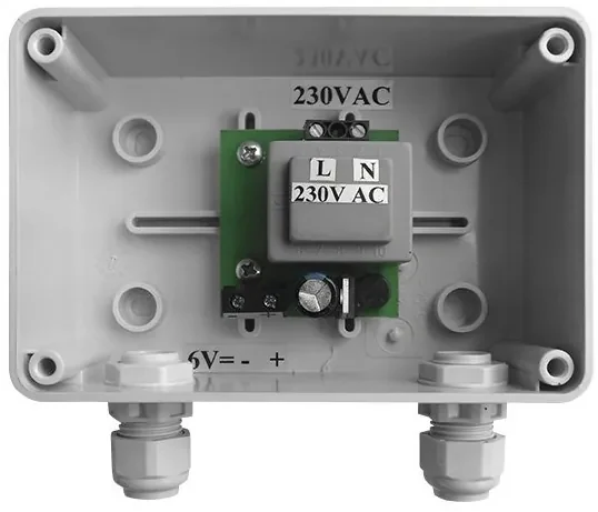 Bruckner infrarood drukplaat voor urinoir 6V RVS incl. voeding | BIANO