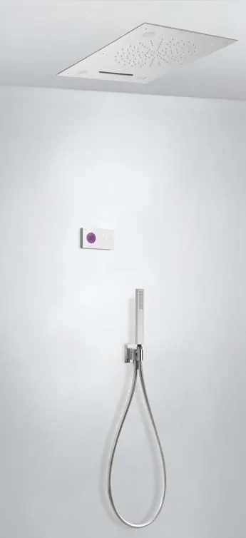 Tres Shower Technology elektronische inbouwthermostaat met waterval ...