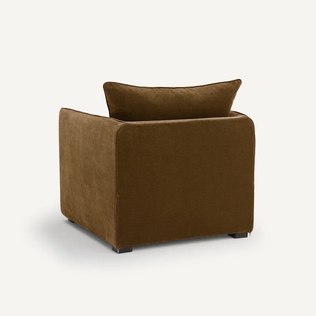 Fauteuil in fluweel, Neo Chiquito | BIANO