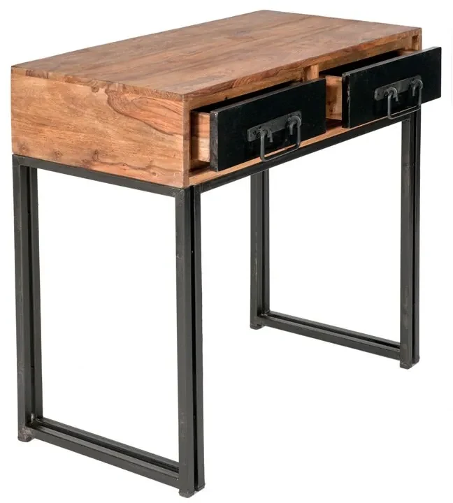 Houten Sidetable Sheeshamhout - 80 X 40cm. | BIANO