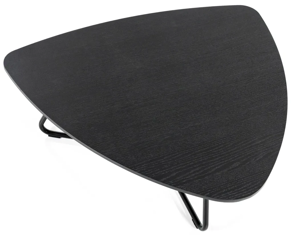 Eleonora Moos Organische Salontafel Zwart Eiken Medium - 95 X 85cm. | BIANO