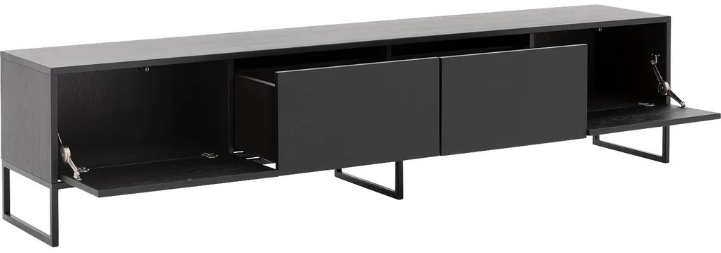 Goossens Tv Meubel Arti Line, 2 kleppen 2 laden | BIANO