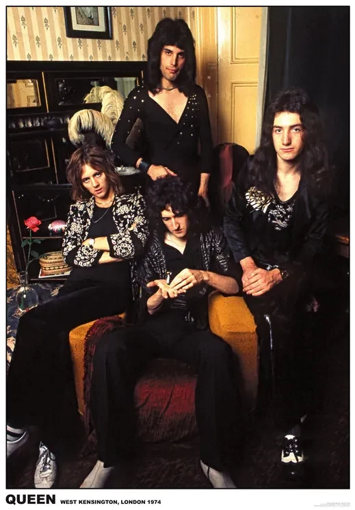 Poster Queen - London 1974 | BIANO