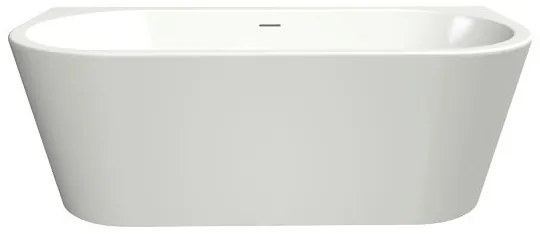 Xenz Charley half vrijstaand bad acryl 165x75x60cm wit glans met ...