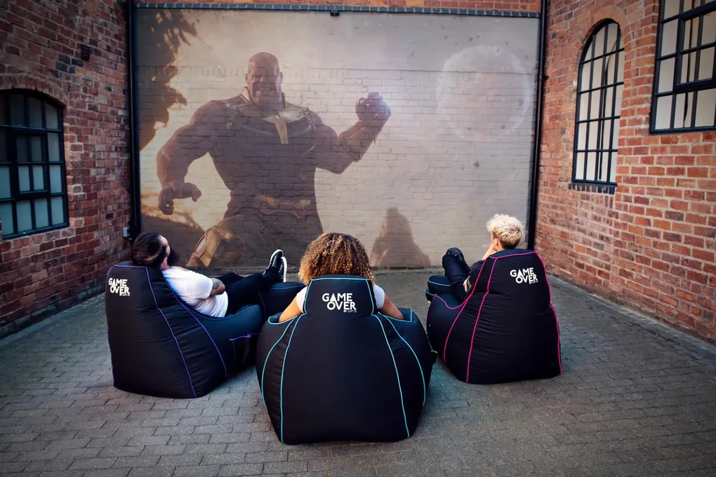 Game Over 8Bit Kinder Mini Gaming Zitzak - Magical Emerald | BIANO