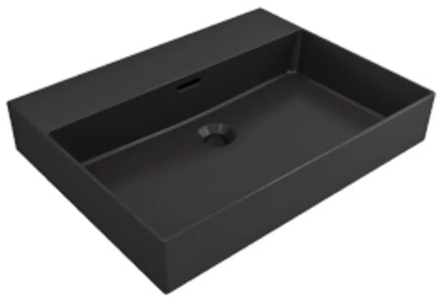 Fontana badkamermeubel 60cm beach eiken met Plieger Kansas wastafel mat ...