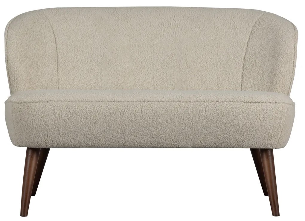 Woood Sara Teddy 2-zits Bankje Met Teddy Stof | BIANO