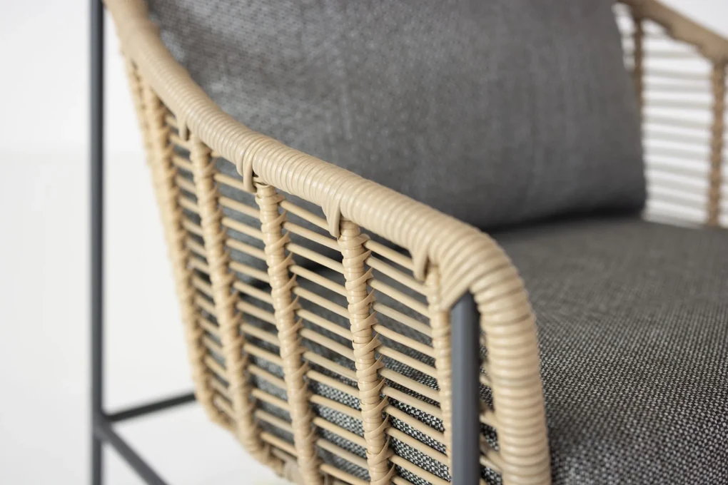 4 Seasons Outdoor Timor balkon loungeset beige weerbestendig | BIANO