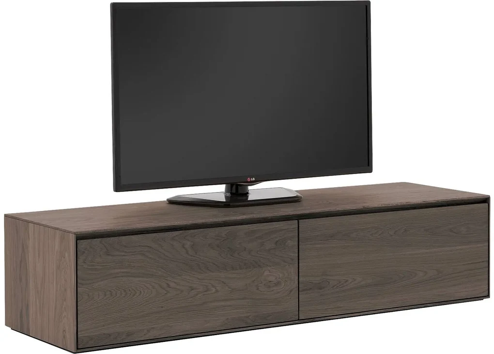 Goossens Excellent Tv Meubel Vic, 2 kleppen met kabeldoorvoer in ...