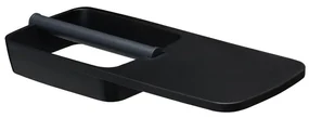 Tiger Tess Toiletrolhouder - met planchet - zelfklevend/boren - zwart ...
